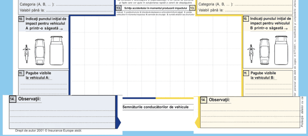 Cum se completeaza formularul de constatare amiabila in format ...